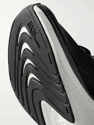Apl Streamline Lace-up Ripstop Sneakers - Black