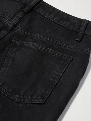Khaite Abigail Cropped High-rise Straight-leg Jeans