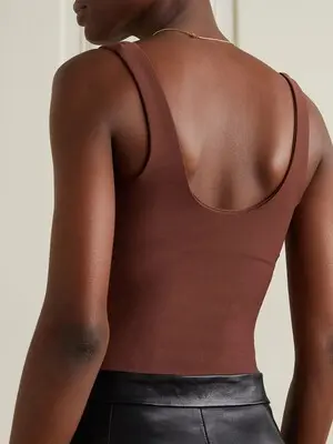 ALIX NYC Mott Stretch-jersey Bodysuit - Brown