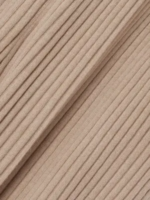 Loro Piana Ribbed Cashmere Tapered Pants