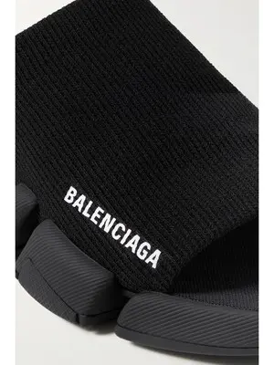 Balenciaga Speed 2.0 Stretch-knit Slides