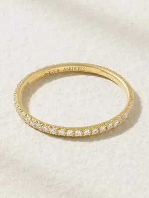 ANITA KO Eternity 18-karat Diamond Ring