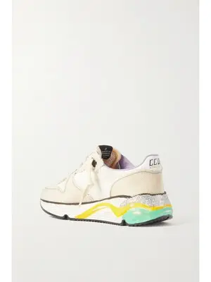 GOLDEN GOOSE Running Sole Distressed Sneakers