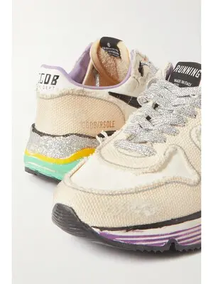 GOLDEN GOOSE Running Sole Distressed Sneakers