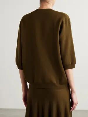 Khaite Tedi Wool-blend Cardigan