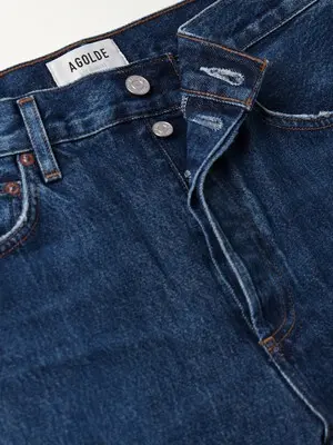 AGOLDE Fran Cropped Straight-leg Jeans