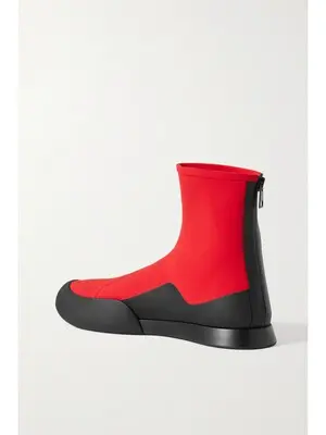 THE ROW Zip-up Ankle Boots