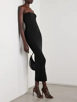 Wolford Fatal Strapless Stretch-jersey Maxi Dress