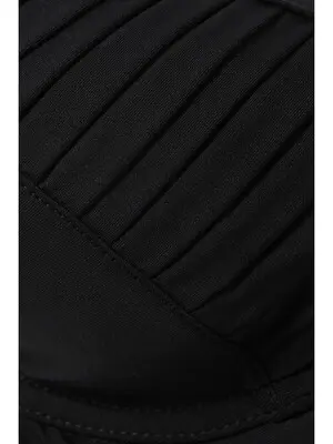 Fisch Italia Pleated Recycled Underwired Bikini Top
