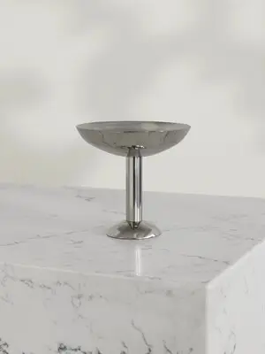 LOUISE ROE Polished Stainless Steel Champagne Coupe - Silver