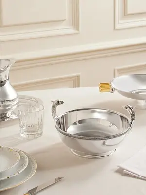 Christofle Malmaison -plated Bowl