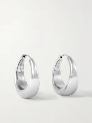 Lié Studio The Andrea Hoop Earrings - Silver