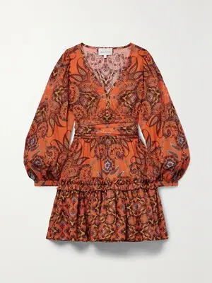 Cara Cara Harper Tiered Mini Dress - Multi