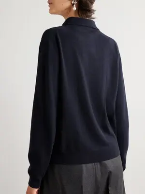 Loro Piana Cashmere Polo Sweater