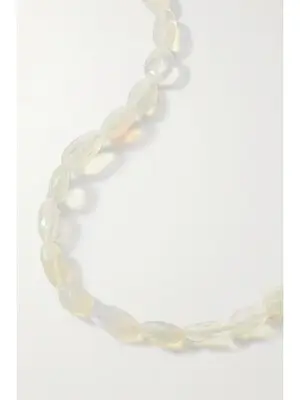 Fry Powers 18-karat Gold Opal Necklace