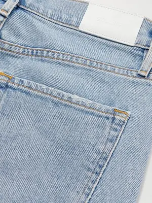 GOLDSIGN The Benefit High-rise Straight-leg Jeans