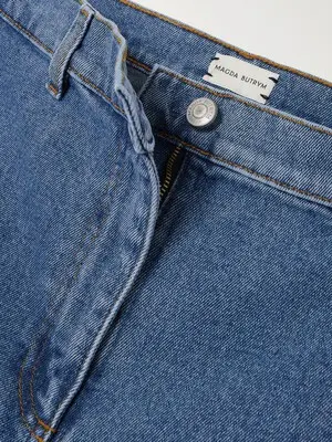Magda Butrym High-rise Straight-leg Jeans