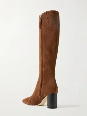 AeydĒ Ariana Suede Knee High Boots