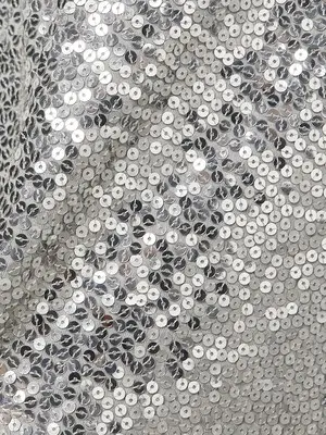 Michael Kors Sequined Long Sleeve Gown