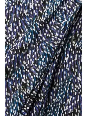 MARANT ETOILE Jeldia Printed Stretch-jersey Midi Skirt