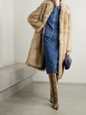 Magda Butrym Denim Shirt With Detachable Shoulder Pads