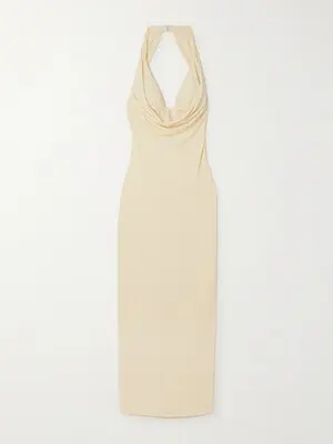 Magda Butrym Stretch-jersey Halterneck Midi Dress