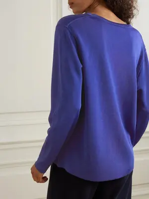 THE ROW Lucla Knitted V-neck Sweater