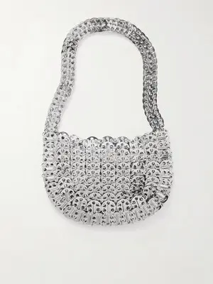 Rabanne 1969 Moon Chainmail Shoulder Bag - Silver
