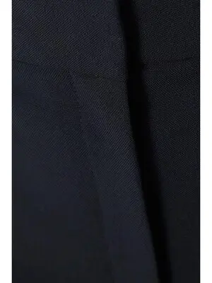 THE ROW Delton Pleated Wool Trousers