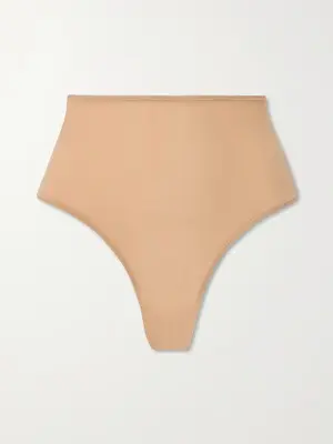 SKIMS Fits Everybody High Waisted Thong - Neutrals