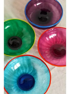 La DoubleJ Set Of Four Murano Glass Bowls