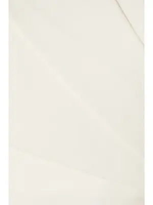 Safiyaa Flora Cape-effect Crepe Midi Dress