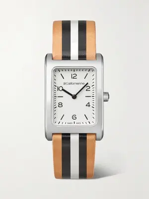 LACALIFORNIENNE Stainless Steel Rectangular Watch - Silver