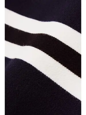 Fusalp Judith Striped Knitted Turtleneck Sweater