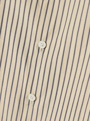 LEMAIRE Striped Cotton-poplin Shirt