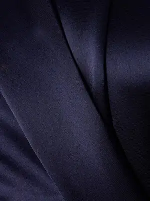 Galvan Belted Satin Trench Coat
