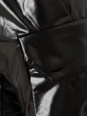 Rick Owens Mastodon Coated Cotton-blend Tapered Cargo Pants