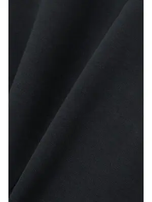 Spanx Air Essentials Stretch-jersey Half-zip Sweatshirt - Black