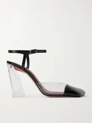 Amina Muaddi Charlotte Slingback Pumps