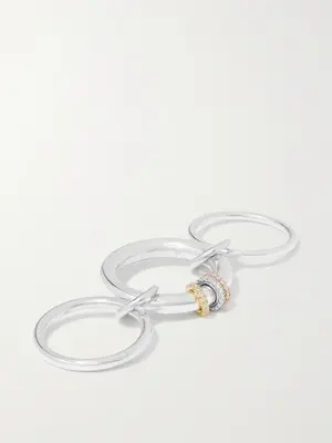 SPINELLI KILCOLLIN Gemini' Diamond Ring Set