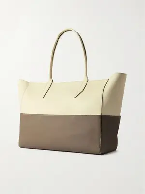 METIER Incognito Two-tone Leather Tote