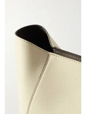 METIER Incognito Two-tone Leather Tote