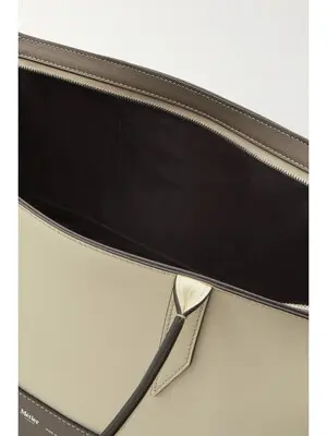 METIER Incognito Two-tone Leather Tote