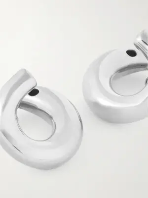 Bottega Veneta Sardine Hoop Earrings