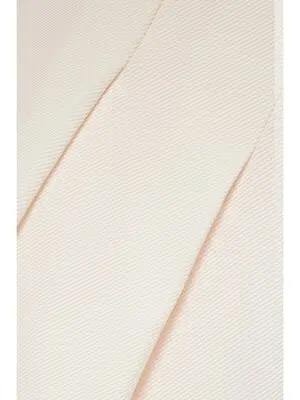 LoveShackFancy Adams Wide-leg Pleated Wool-blend Twill Trousers