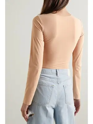 ALIX NYC Leroy Stretch-jersey Thong Bodysuit