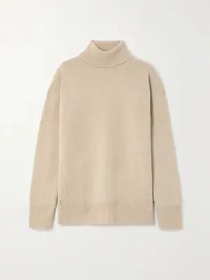 THE ROW Oversized Wool And Cashmere-blend Turtleneck Sweater