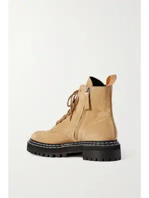 Proenza Schouler Suede Ankle Boots