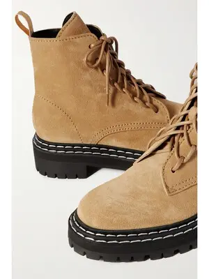 Proenza Schouler Suede Ankle Boots