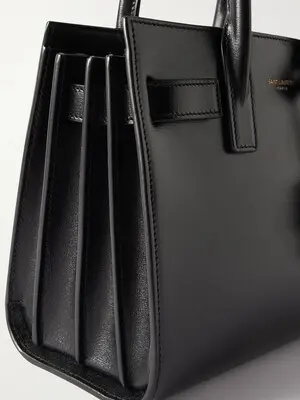 Saint Laurent Sac De Jour Nano Leather Tote - Black